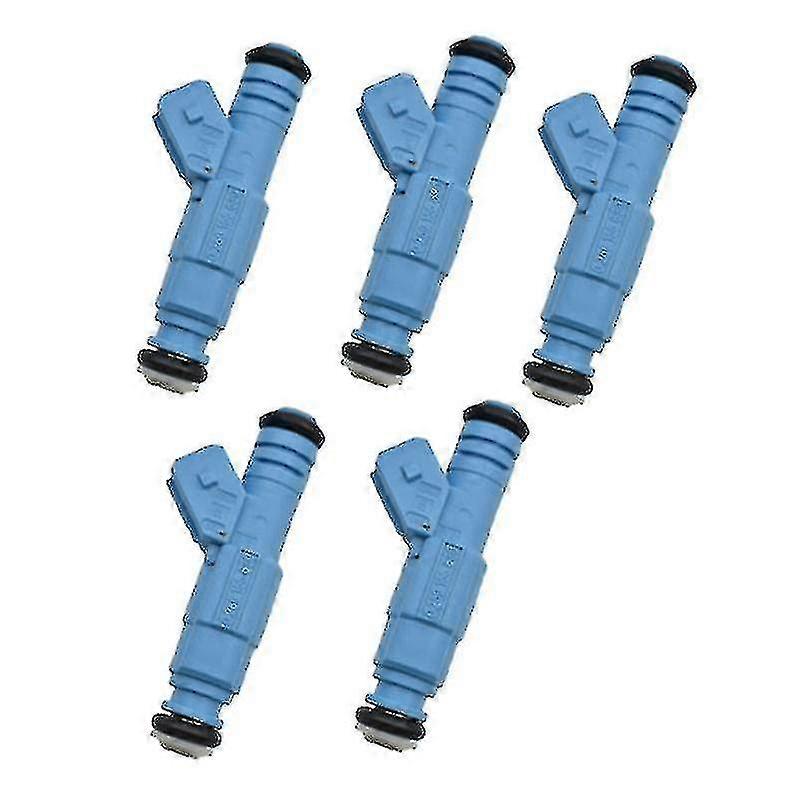 1 Set Of 5 0280155830 Fuel Injectors For 1999-2006 S80 S60 V70 C70 2.3l ...