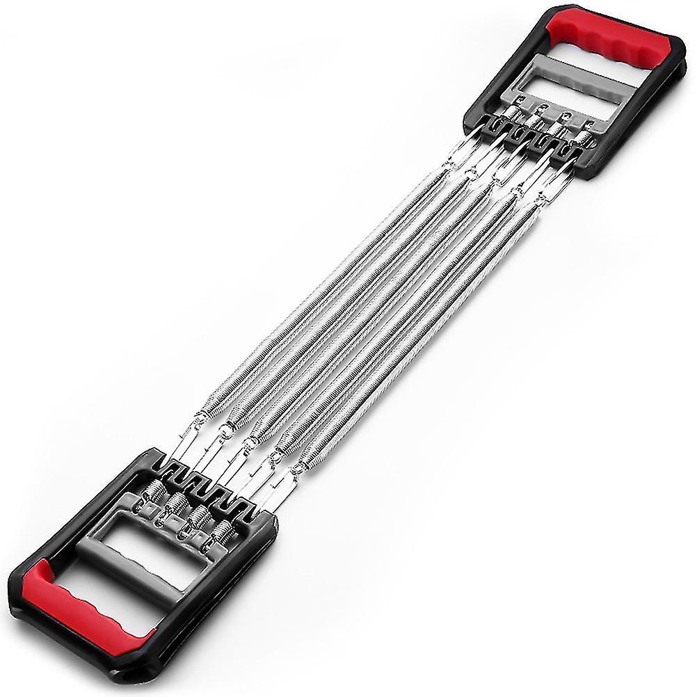 Adults Chest Expander Detachable Spring Steel Exerciser Fitness ...
