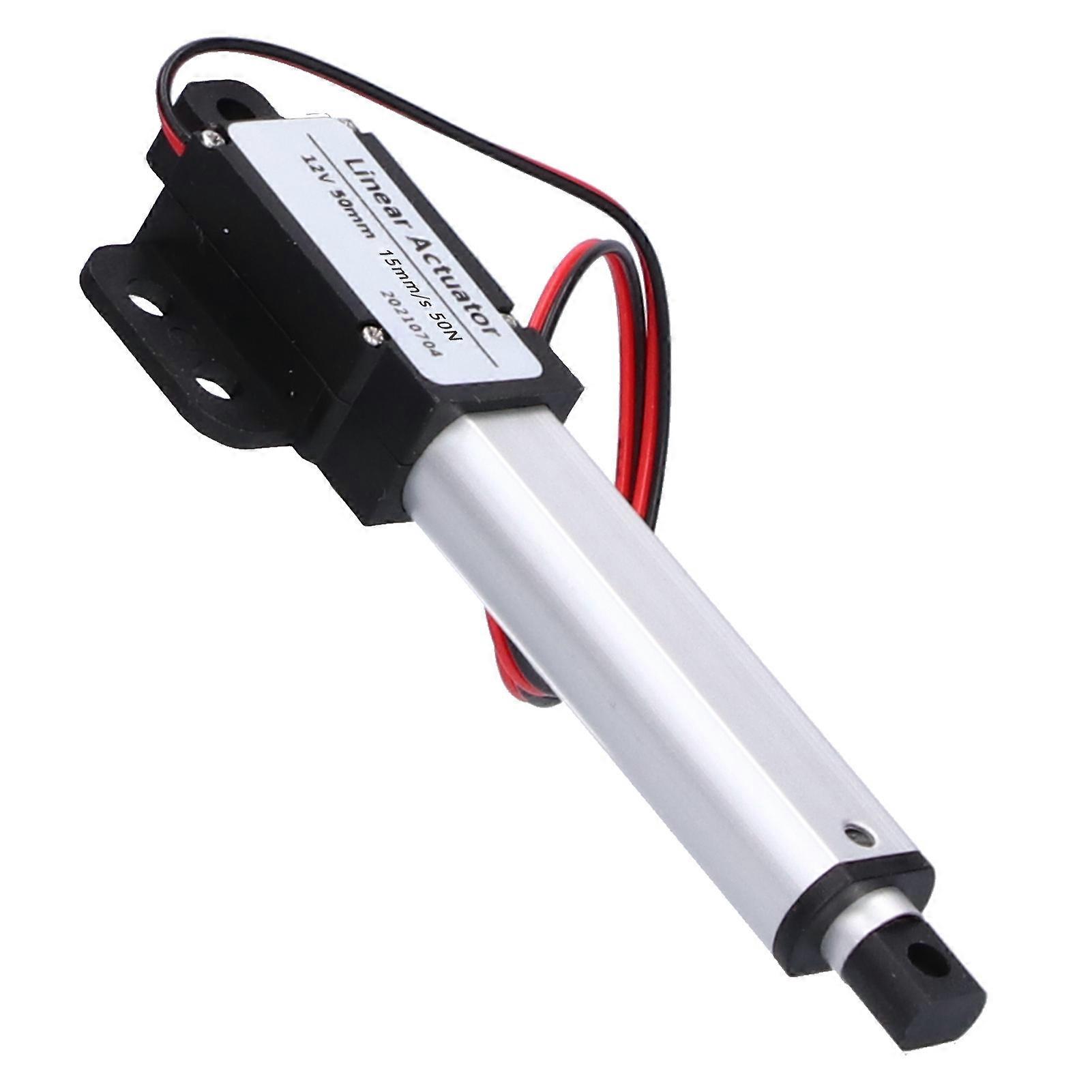 Linear Actuator 50mm 12v DC Low Noise Internal Limit Switch Electric ...
