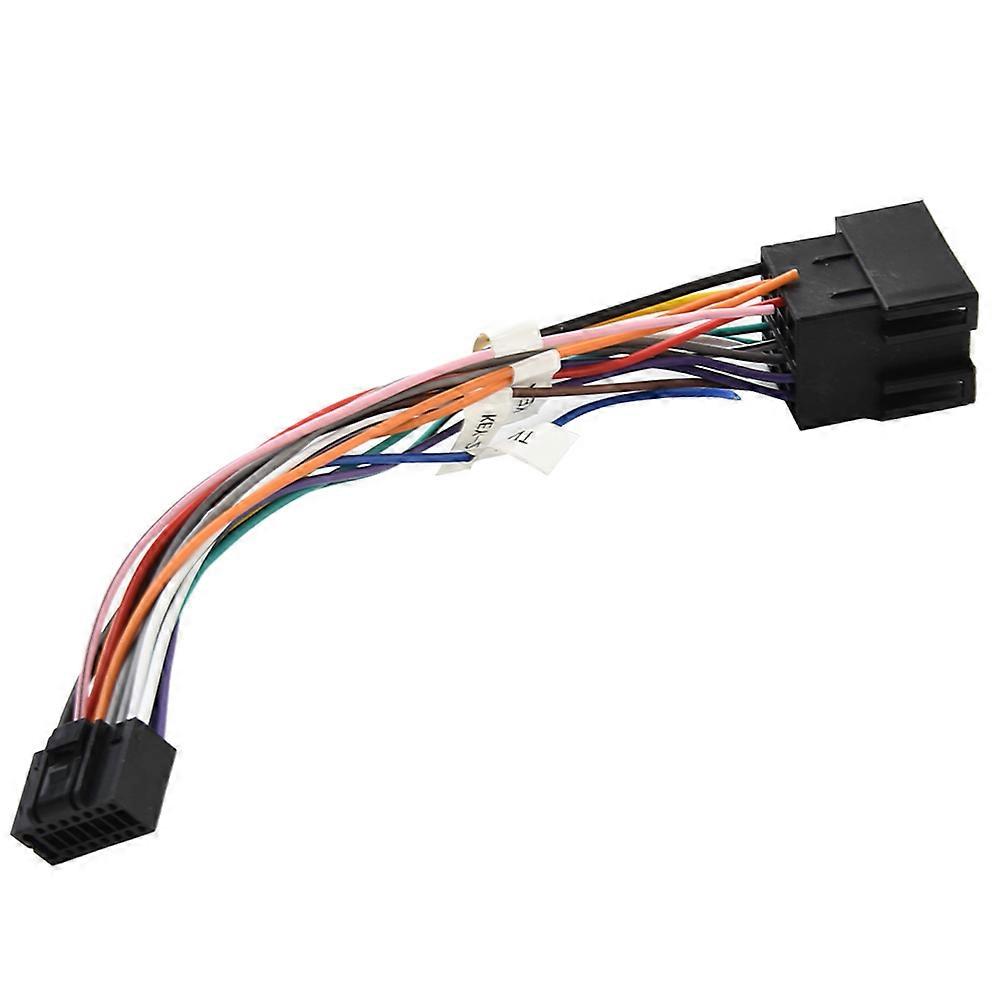 16 Pin To Iso Cable Adapter 16p Plug Iso Connector Wiring Harness ...