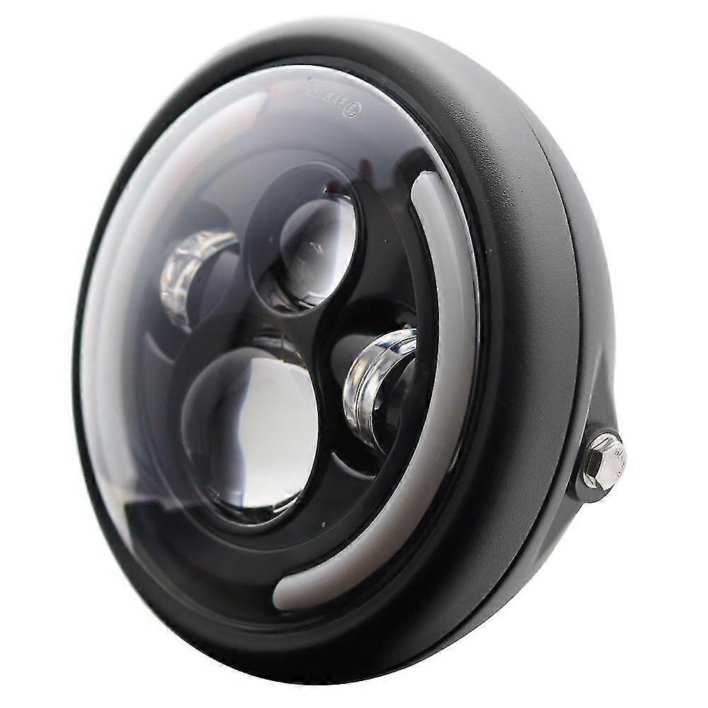 Exquisite 7.5 Inch Universal Cafe Racer Round Motorcycle Led Head Lamp ...