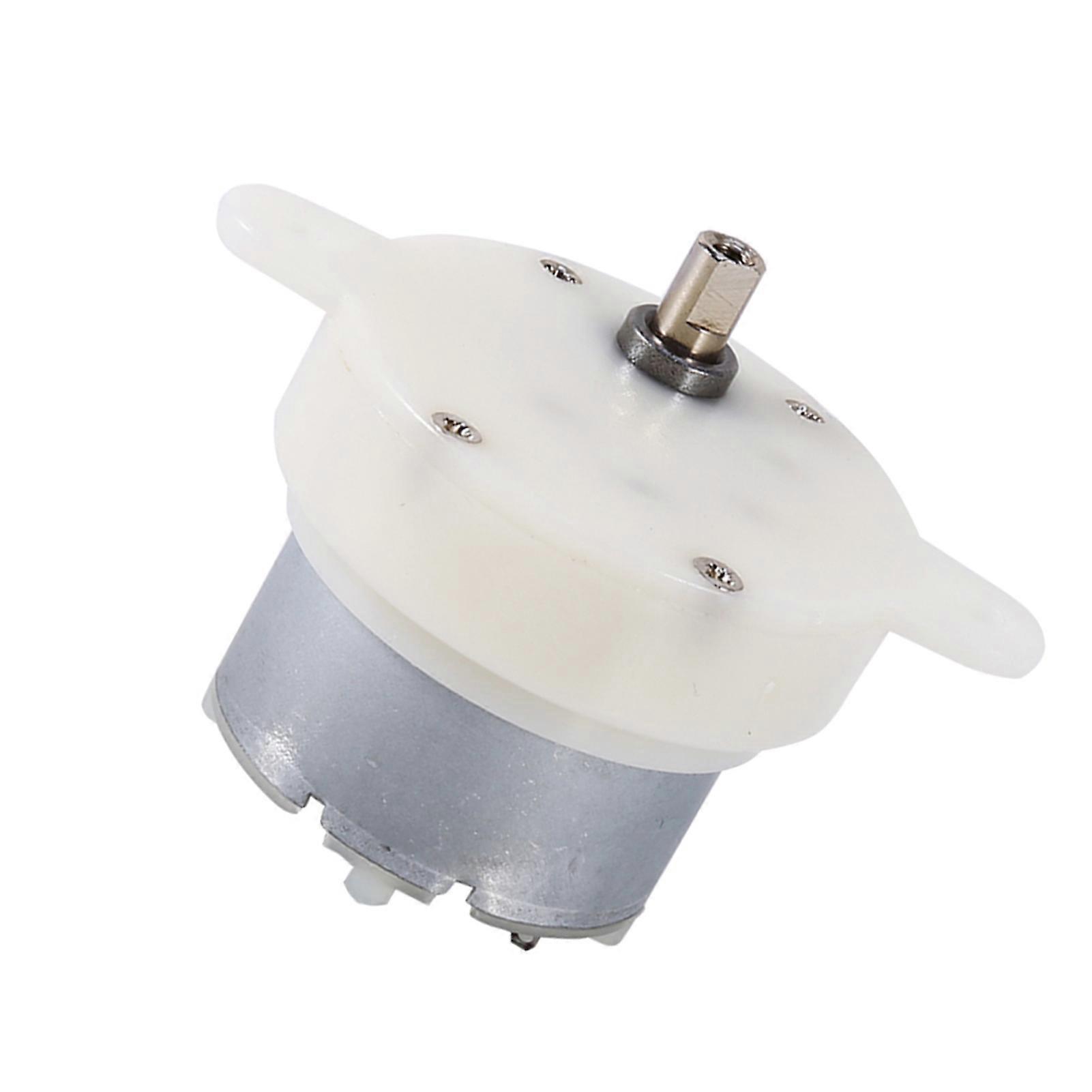 High Torque 12v Dc Motor Slow Speed Electric Motor/gearbox 3rpm 4mm ...