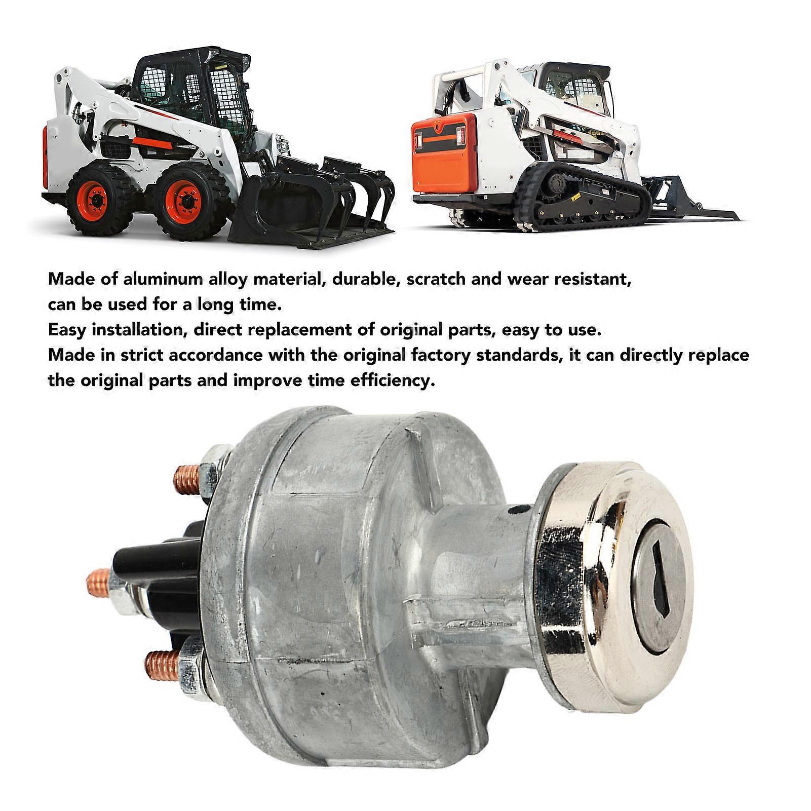 Ignition Switch with 2 Key 6665606 Replacement for Bobcat Loaders 310 ...