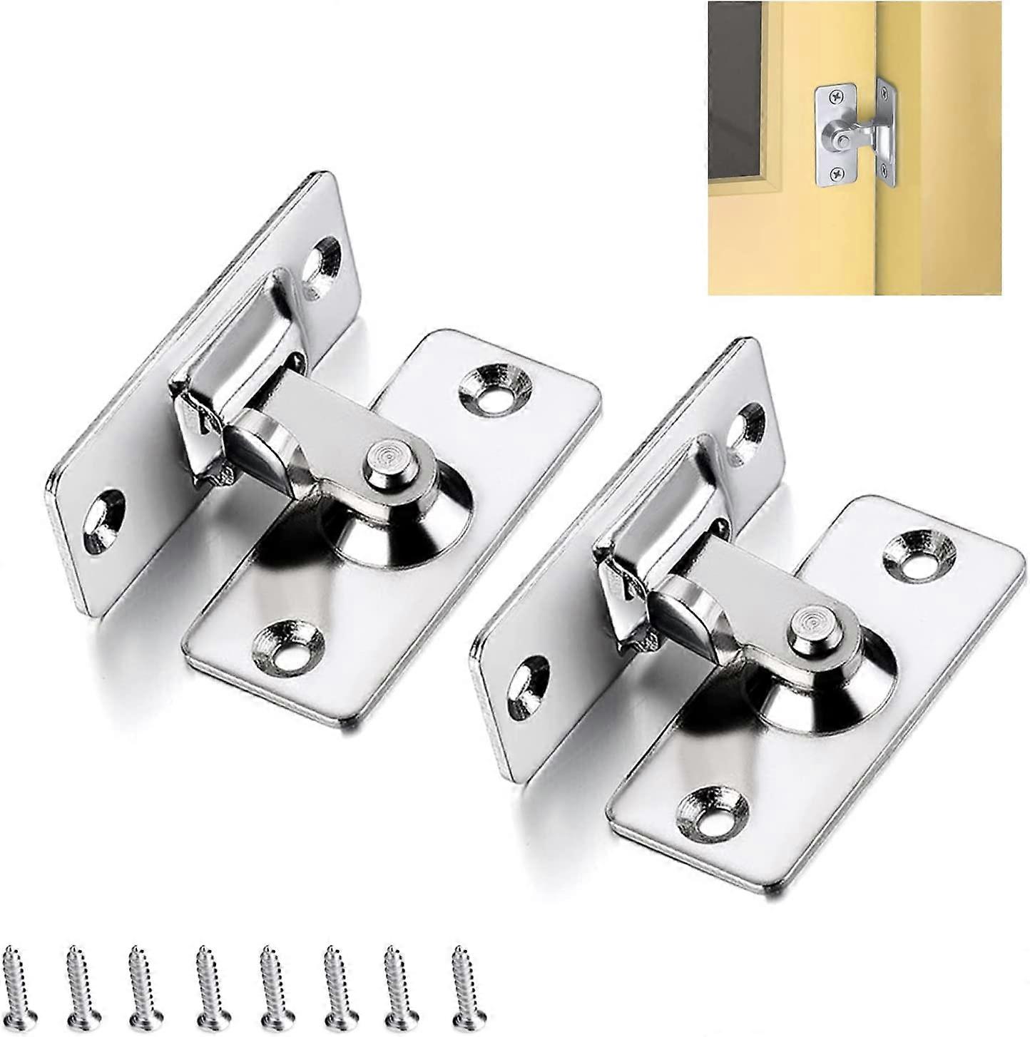 2 Pairs 90 Degree Right Angle Lock Stainless Steel with 8 Screw Lock ...