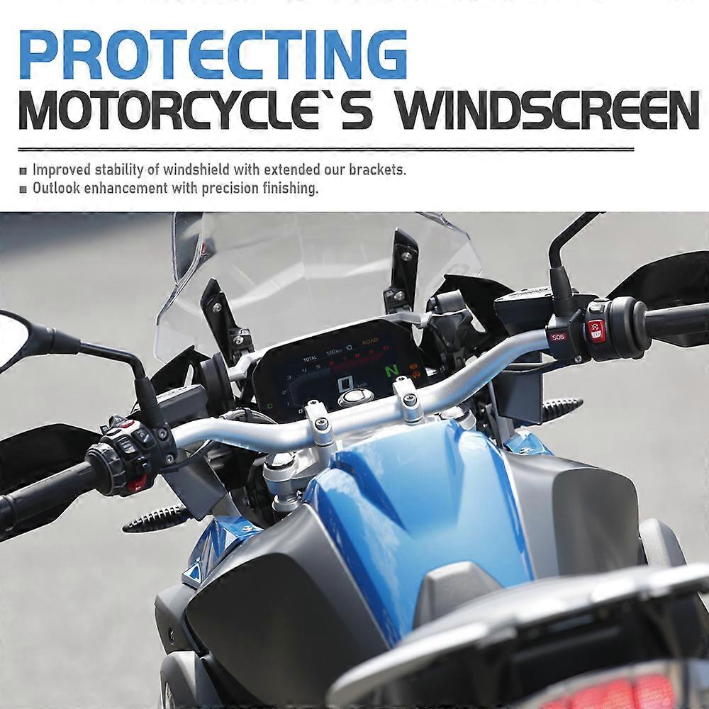 Motorcycle ABS Windshield WindScreen Trim Strip For BMW R1200GS R1250GS ...