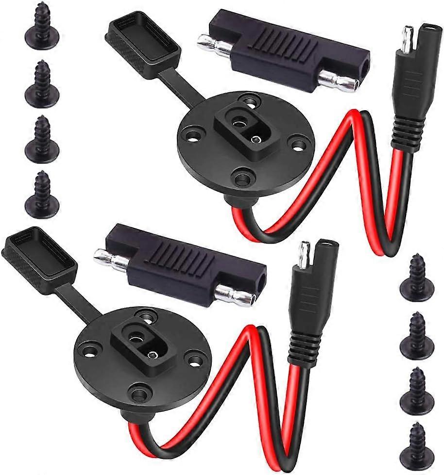 SAE Cable,Solar Weatherproof SAE Socket Sidewall Port,SAE Quick Connect ...