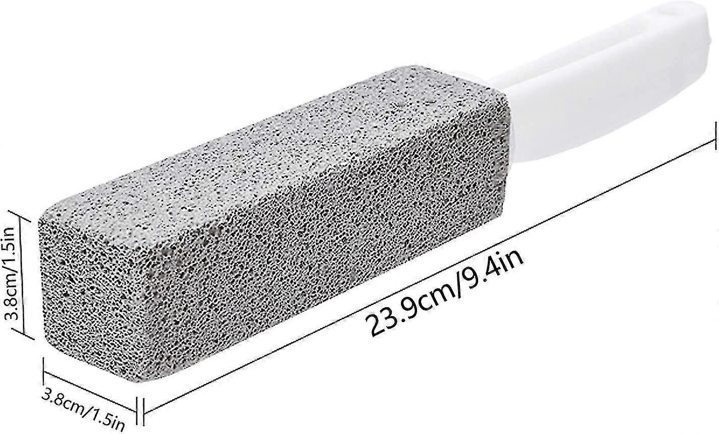 Set Of 4 Pumice Stone Cleaning Stone With Handle, Toilet Cleaning Stone ...