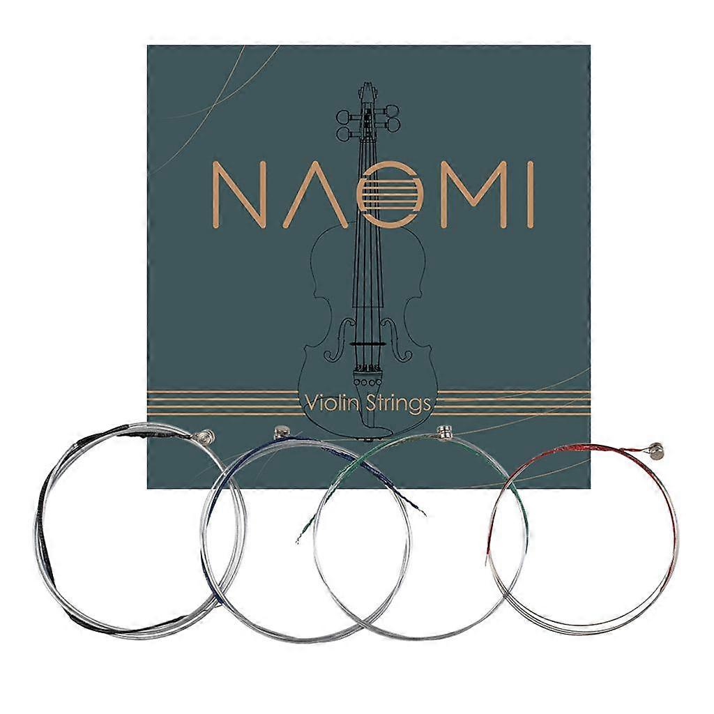 Full Set Violin Strings Size 4/4 3/4 Violin Strings Durable Replacement ...