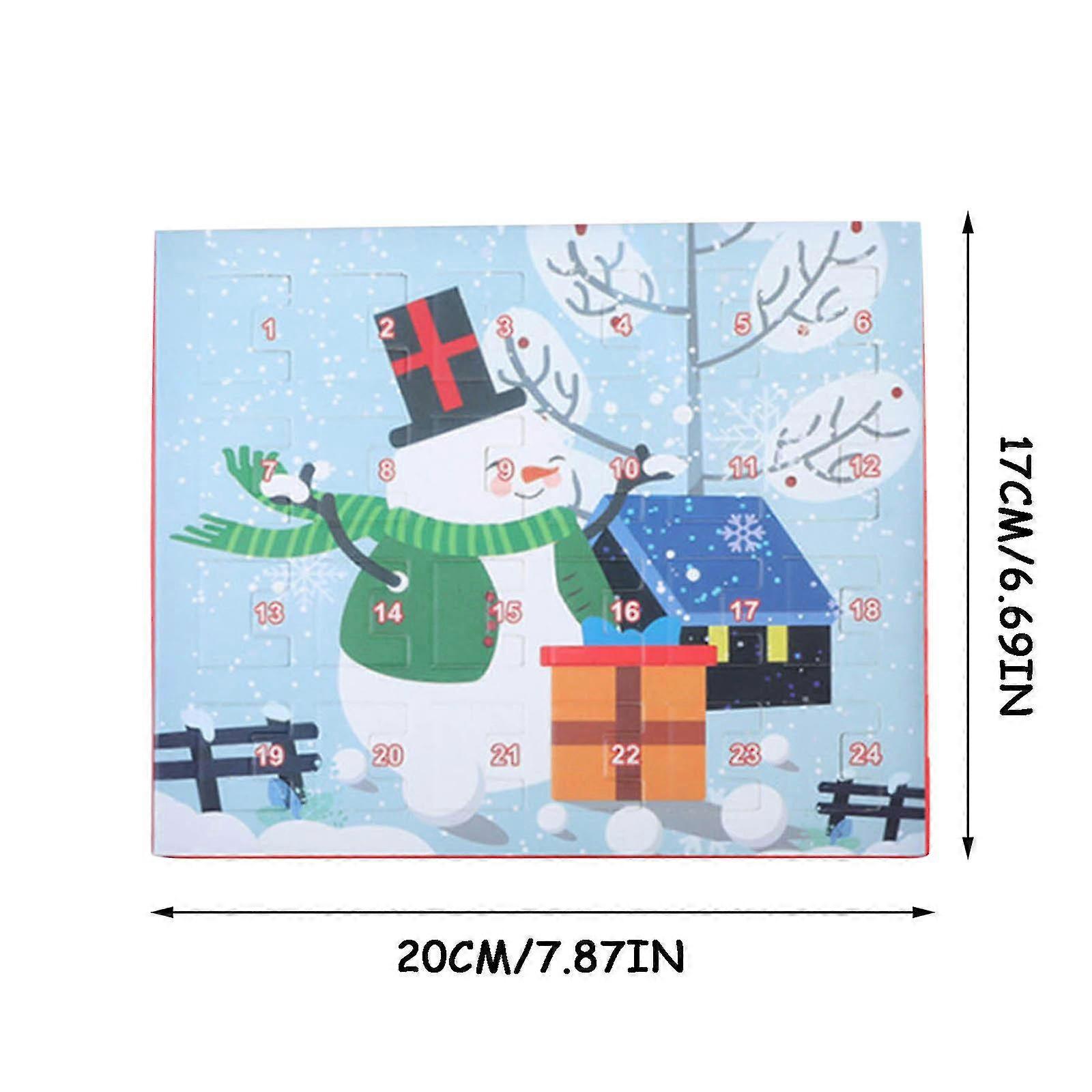 Christmas Ornaments Calendar Gift Box Set Diy Beaded Christmas Gift ...