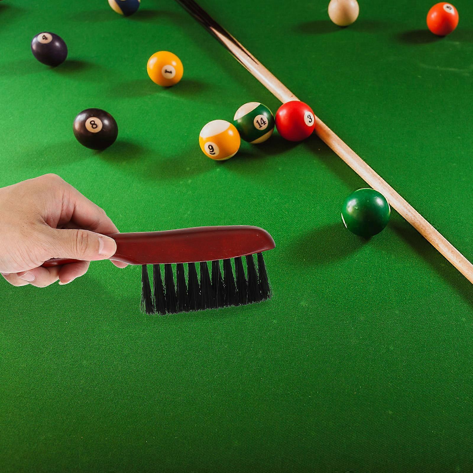 1 Set of Billiard Table and Rail Brush Portable Pool Table Cleaning ...