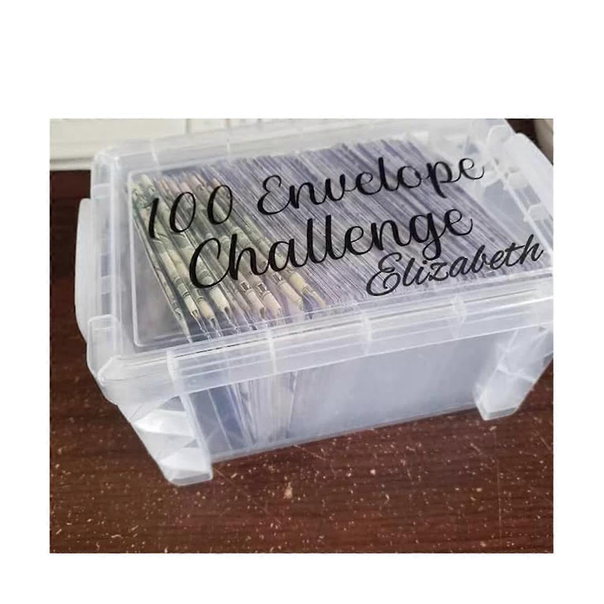 100 Envelope Challenge Box Set Easy and Fun Way to Save 10,000, 100 ...