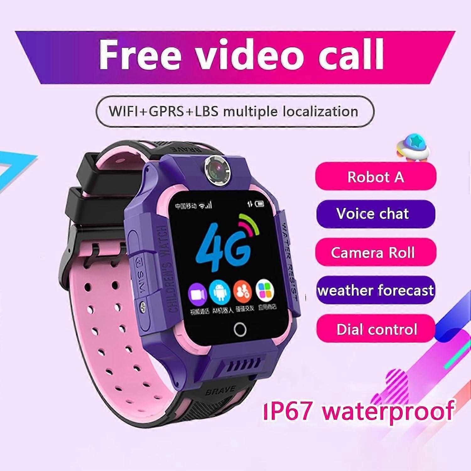 Kid Smartwatch - Water-Resistant Smart Timepiece, GPS Tracking ...