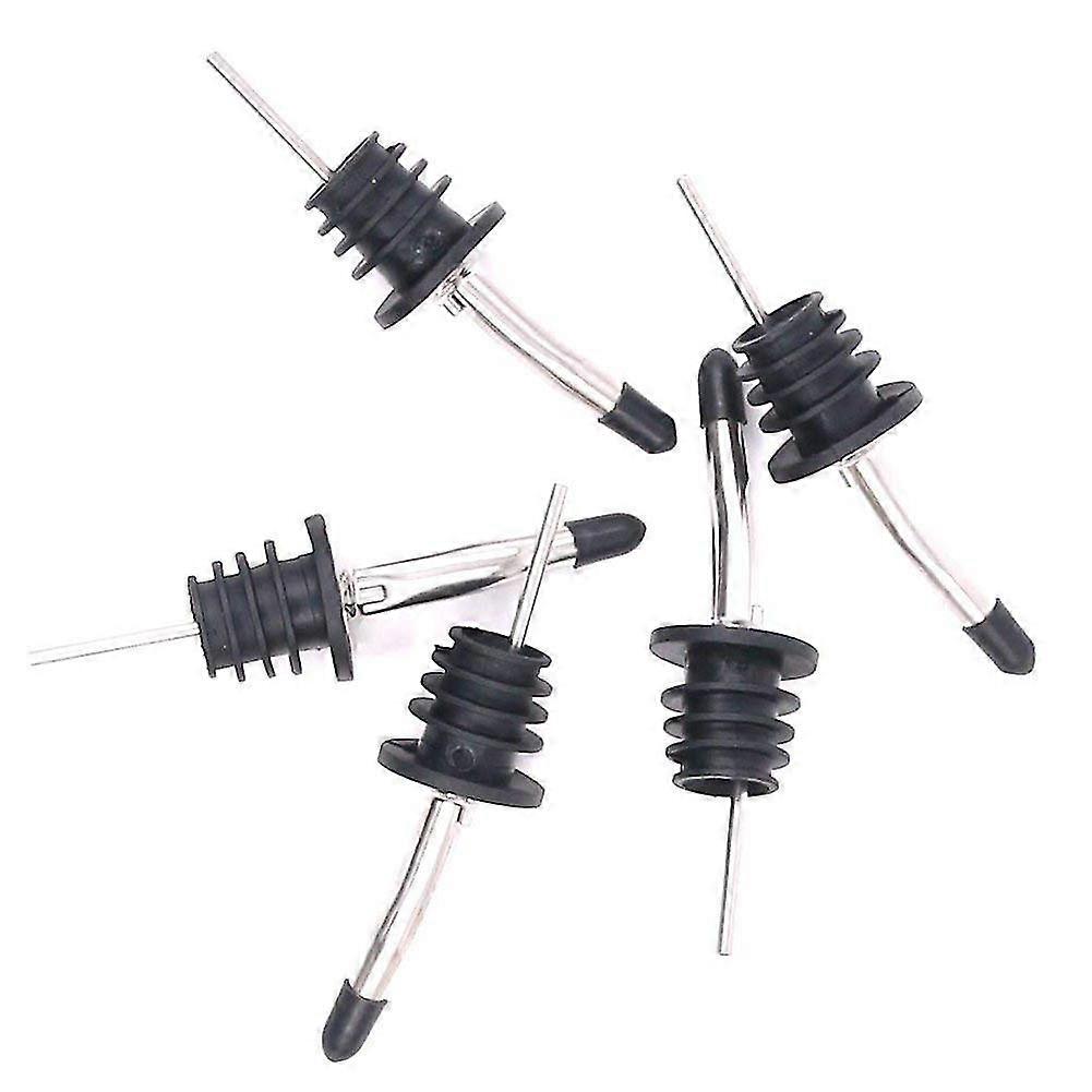 15 Pcs Stainless Steel Liquor Bottle Speed Pourers Tapered Spout With ...