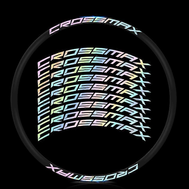 MTB Wheel Sticker Bicycle Wheel Decals Bike Stickers for Two Wheels MTB ...