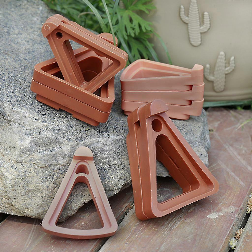 24pcs Plant Pot Feet Invisible Flower Pot Risers Potted Plant Stand Pot ...