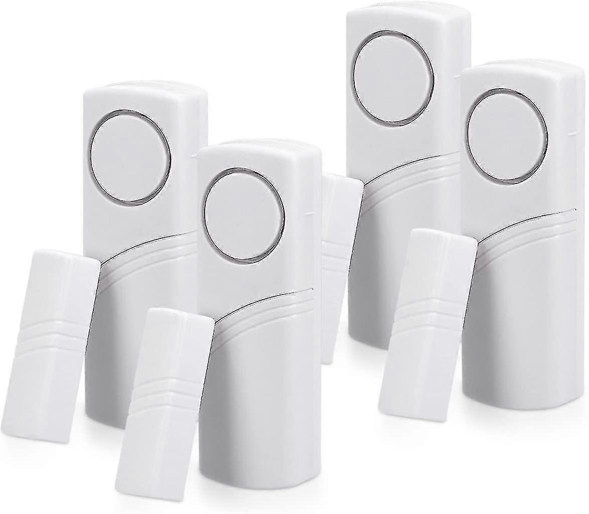 Door And Window Alarm - Lot 4x Wireless Intrusion Alarm - Home Security ...