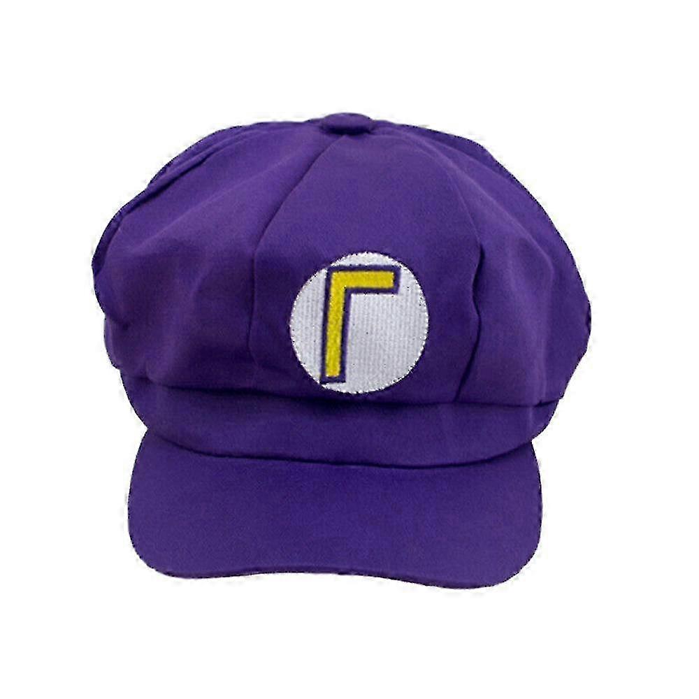 Super Mario Bros Luigi Letter Anime Baseball Cap Adult Waluigi Wario ...