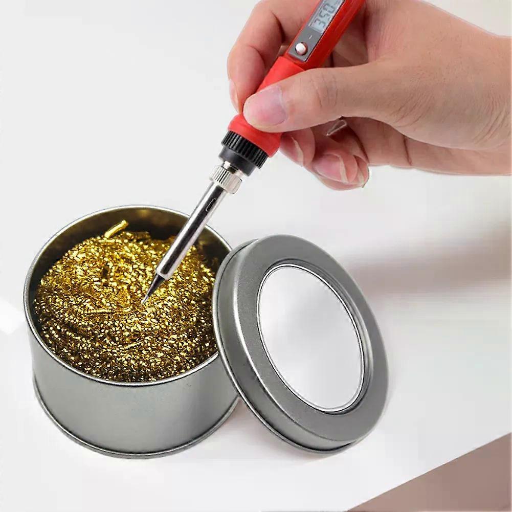 Soldering Iron Mesh Filter Solder Tip Cleaning Wire Ball Metal Dross ...