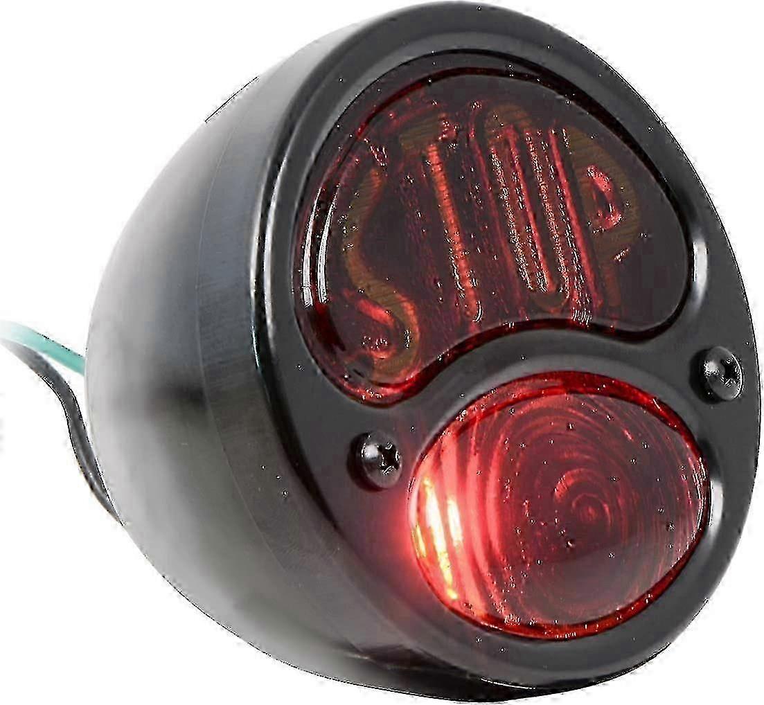 Accessories Ka0022 Black 12v Duolamp Tail Light For Ford Model A With ...