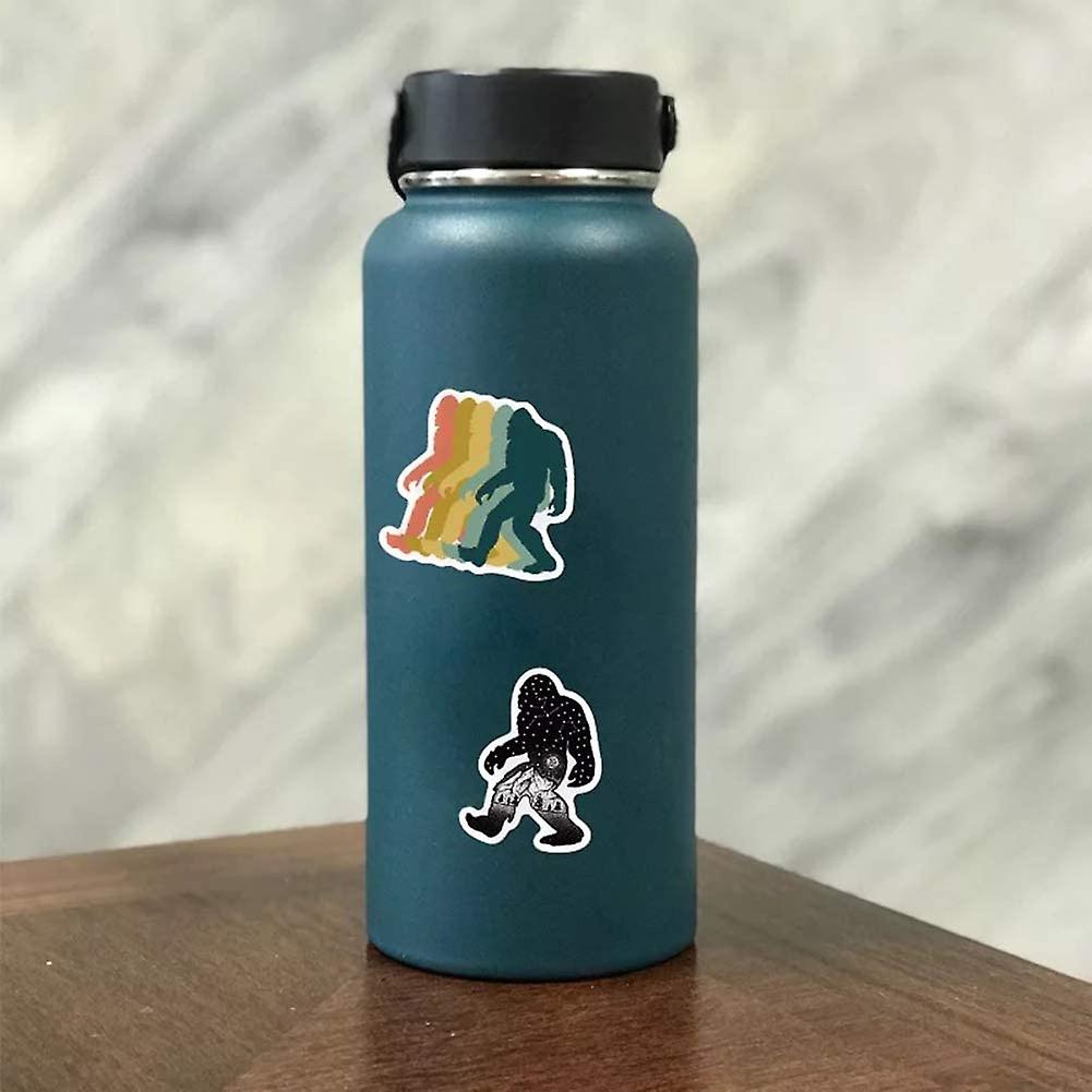 50 Pcs Bigfoot Stickers| Sasquatch Waterproof Vinyl Stickers for Water ...