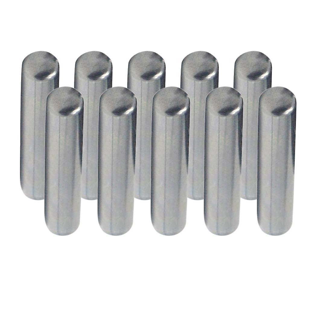 10pcs Dowel Pin Rod Carbon Steel Shelf Support Pin Fasten Elements 30mm ...