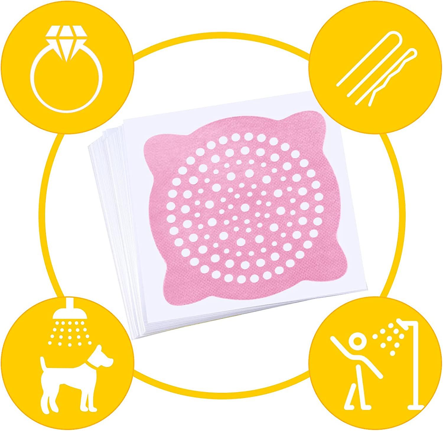 40 Pcs 55 Inch Disposable Shower Drain Hair Catchershower Drain Dog ...