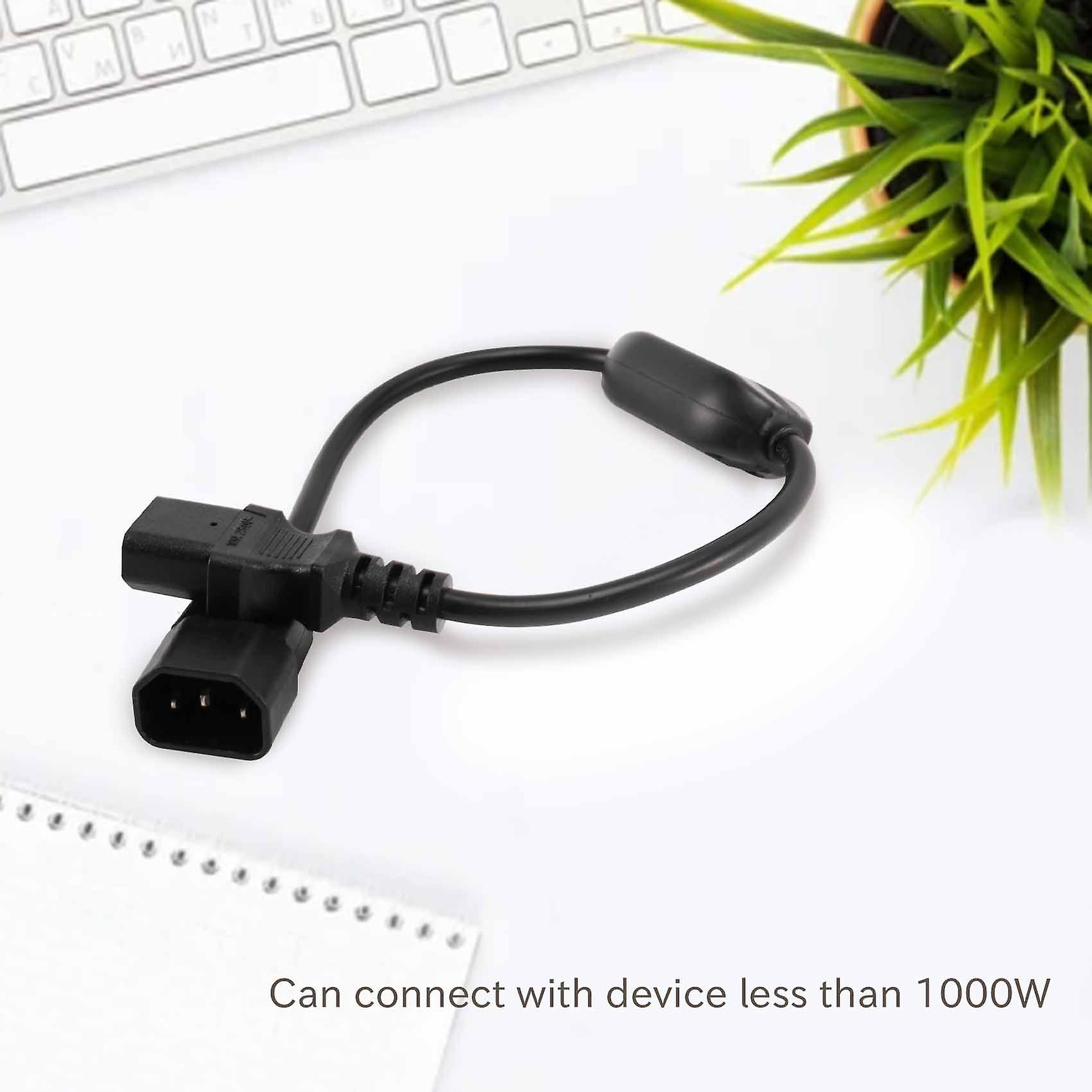 Special PDU UPS Power Cord Cable, IEC 320 C14 to C13 with On/Off Switch ...