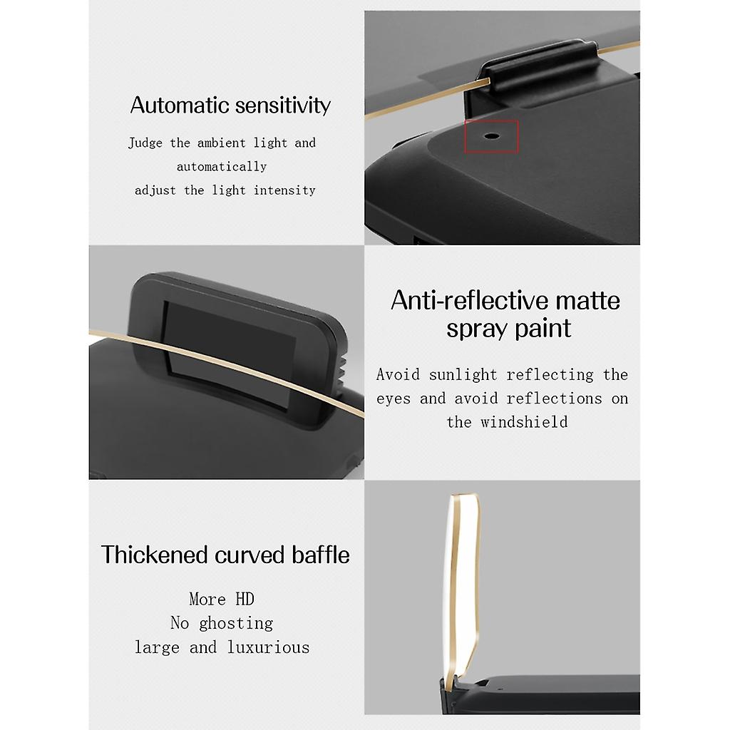 Car Speedometer For Model 3 Head Up Display Overspeed Warning Speed ...