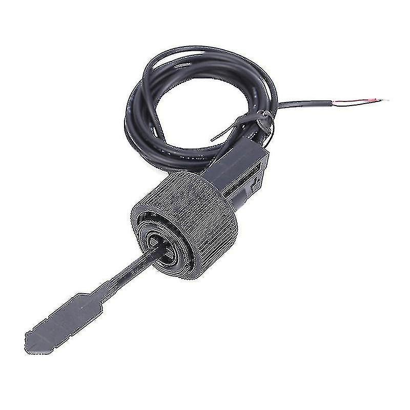 Black Paddle Flow Switch Female Thread Connecting Flow Sensor For Heat ...
