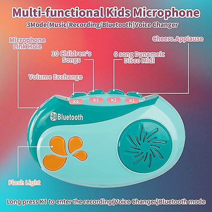 New Kids Karaoke Machine For Girls With Adjustable Stand Bluetooth ...