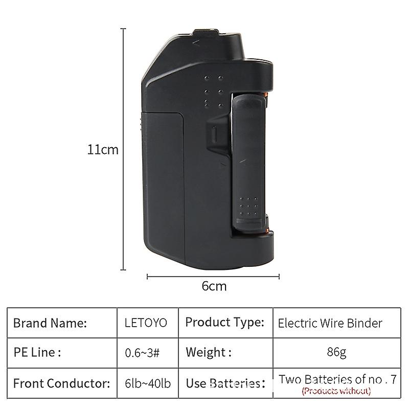 Electric Knot Assist Gt Fg Pr Knotter Braided Line To Leader Connection Winder | Fruugo UK