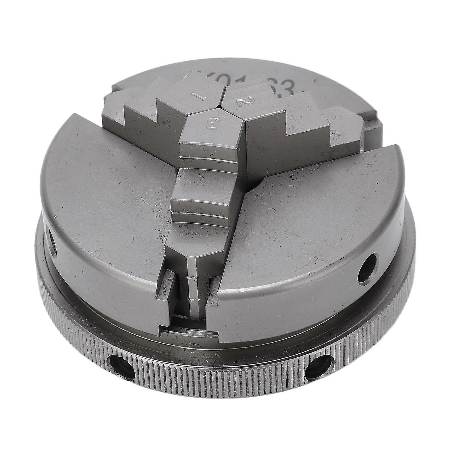 Lathe Chuck 3 Jaw 45Steel Accurate Manual Chuck Lathe Part for Machine ...