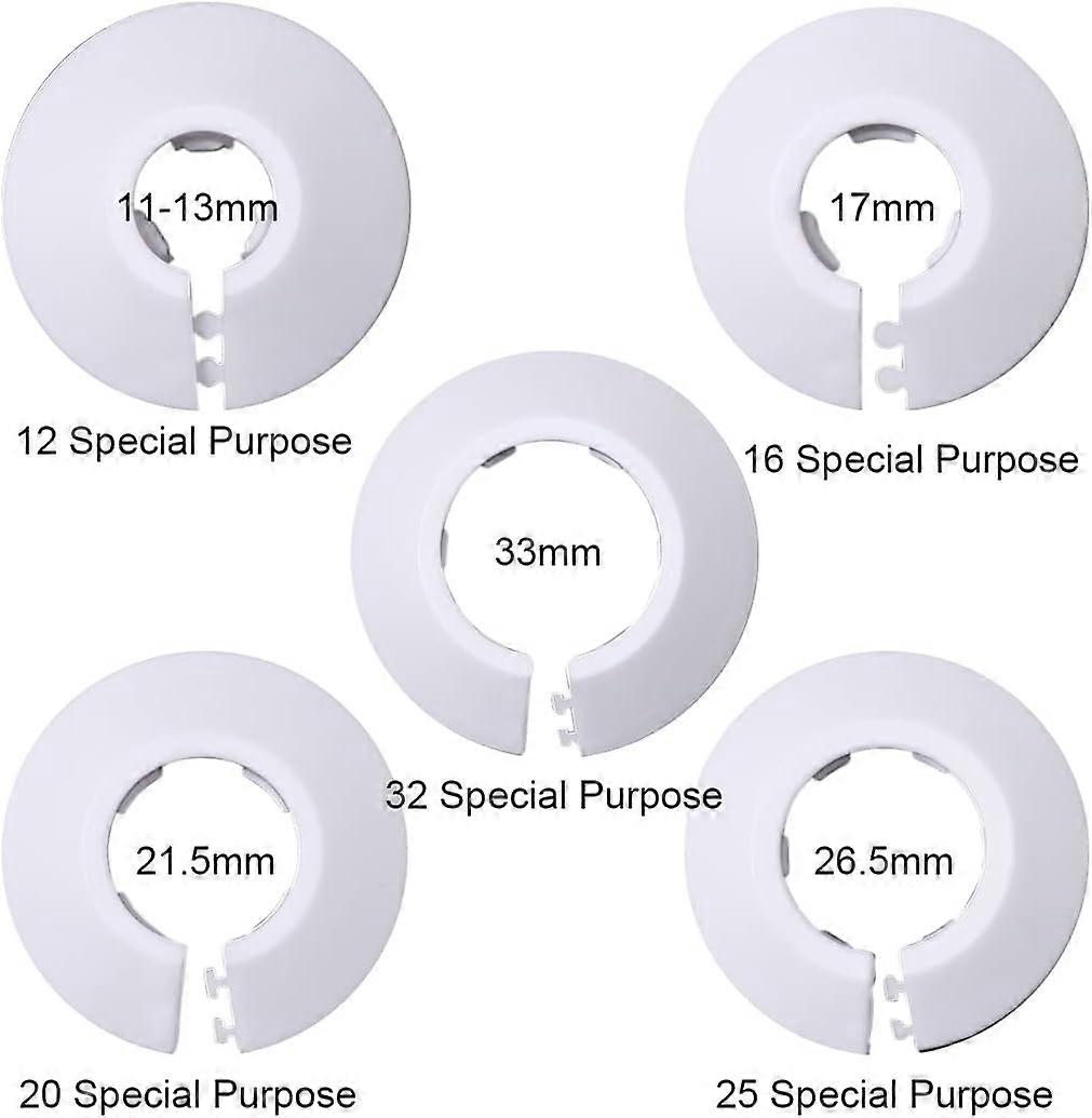 25 Pieces Single Radiator Rosettes, Radiator Rosette, Radiator Pipe ...