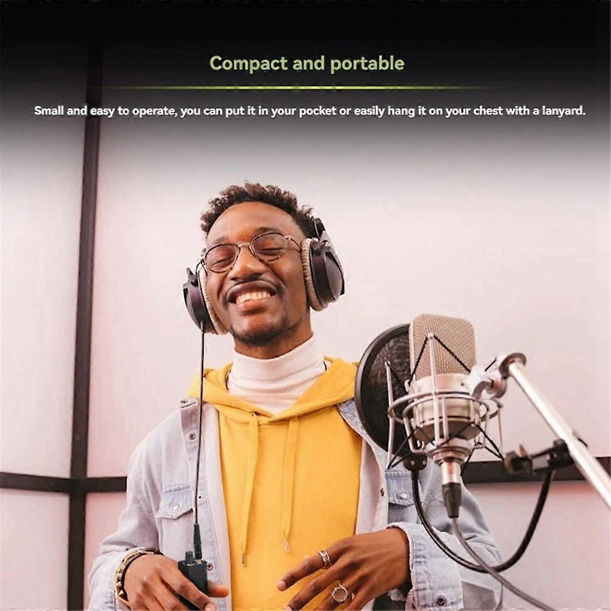 Aluminum Alloy MP1 Headphone Amplifier High Quality Monitor XLR Stereo Input Compact and ...