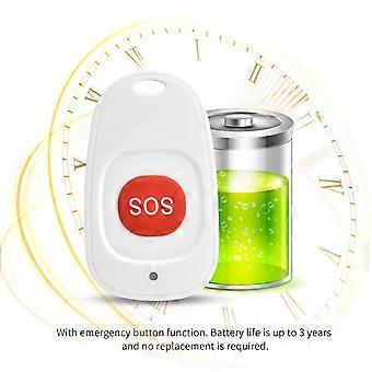 Wireless SOS Emergency Button Alarm Home Burglar Alarm Sensor 433MHz ...
