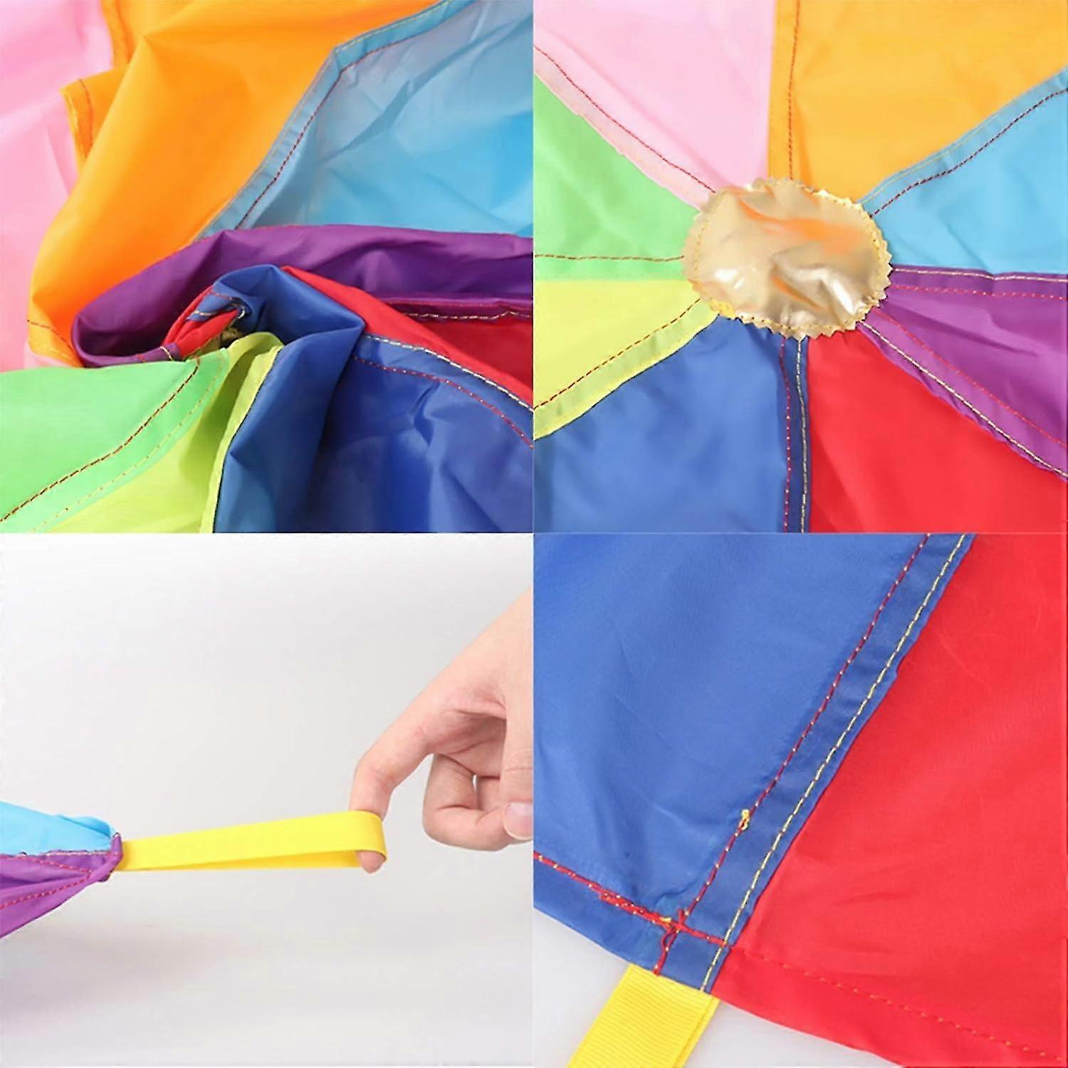 Rainbow Parachute Outdoor Parachute Games, Sensory Integration Training ...