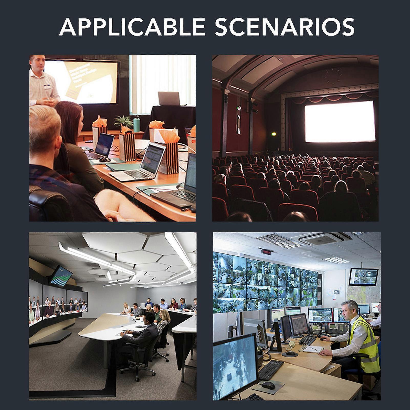 200m KVM IP Extender RJ45 HD Multimedia Interface KVM Over IP Extender ...