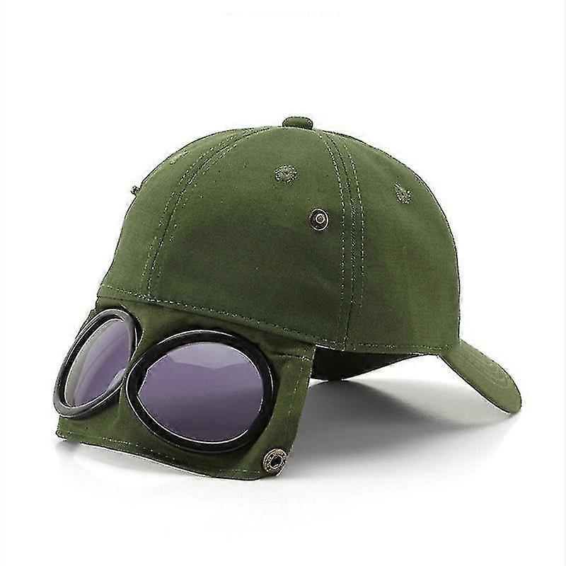 New Aviator Hat Summer Personality Glasses Baseball Cap Female Unisex ...