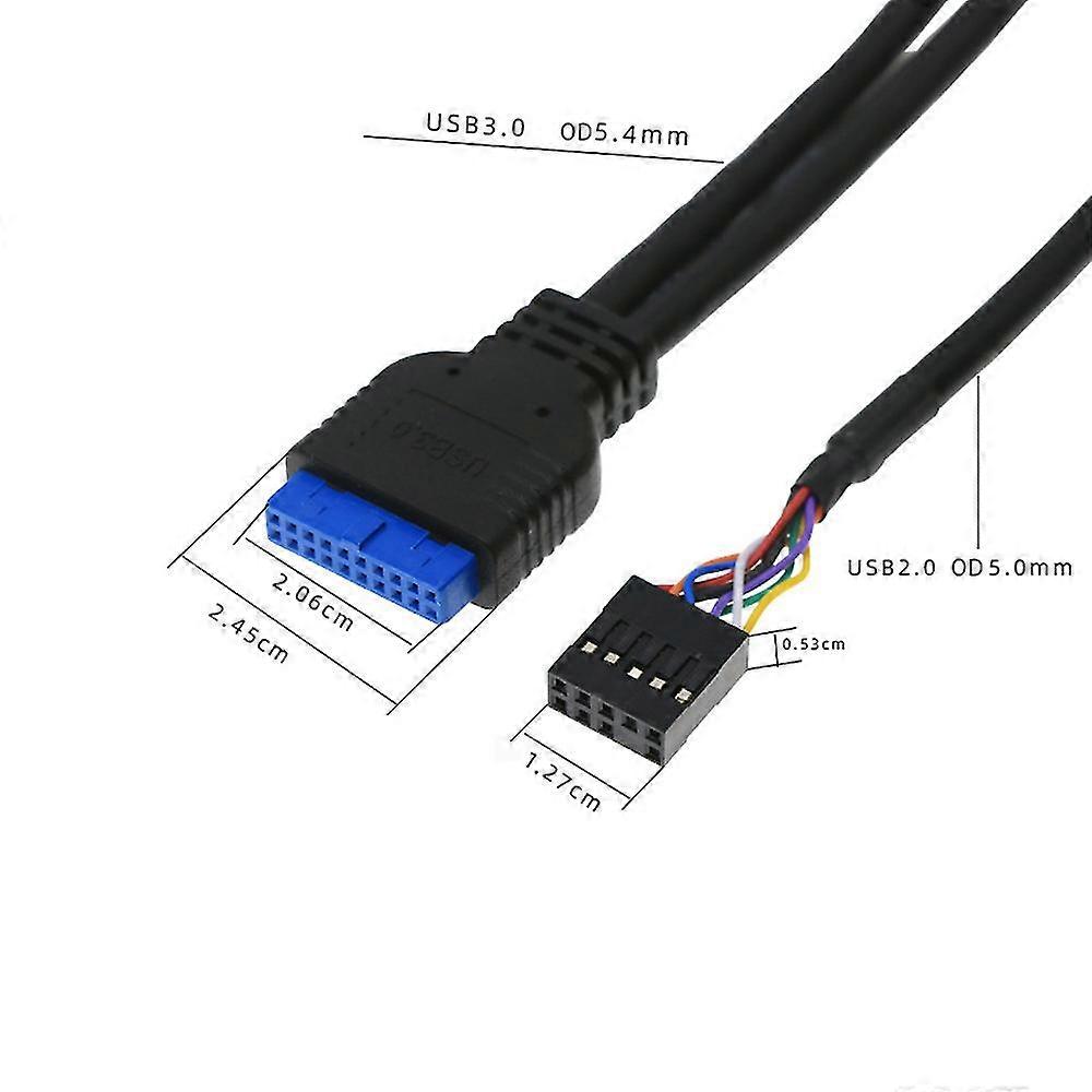 60cm Front Case Panel USB3.0+USB3.0+HD Audio Jack Ports I/O Board ...