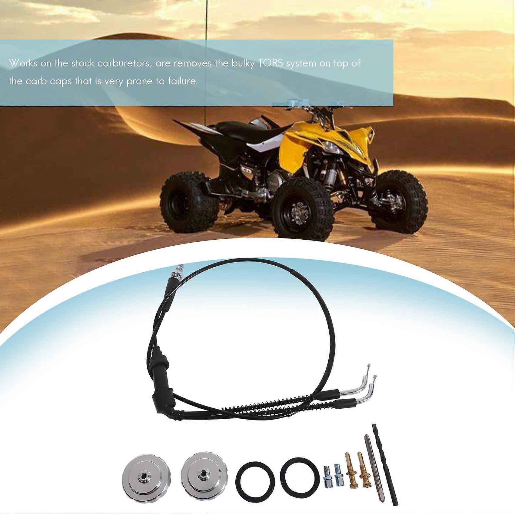 Tors Delete Removal Eliminator Kit for Banshee Throttle Cable Caps Idle ...