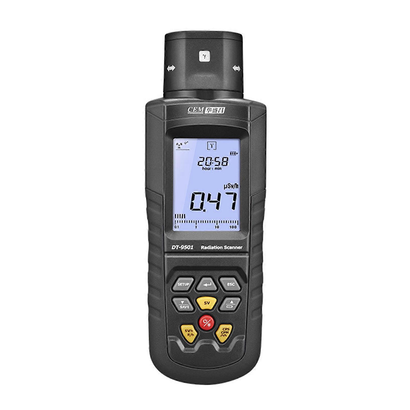 CEM DT-9501 Multifunctional Digital Radiation Scanner Reactor Geiger ...