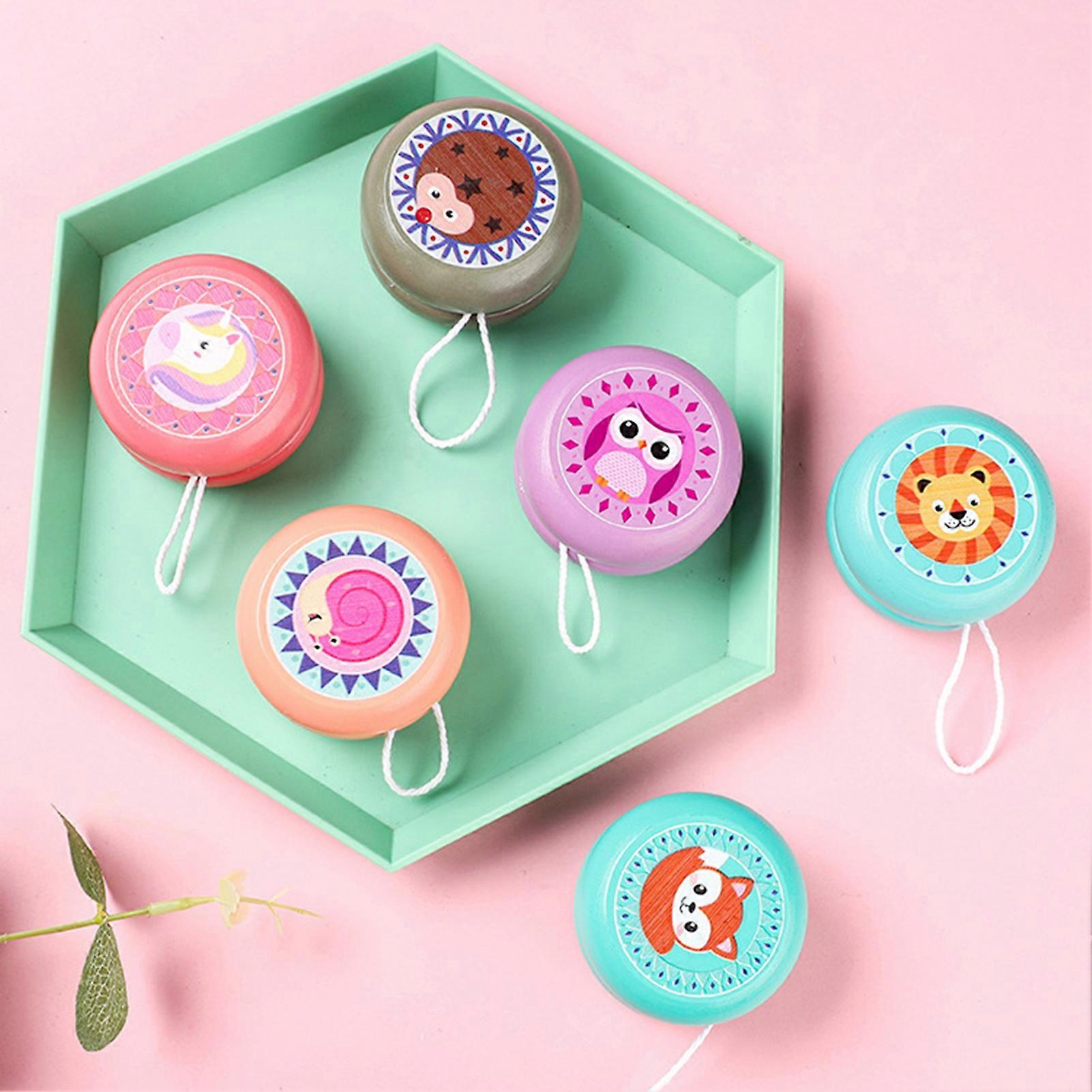 Kids Yoyo Toy with String Colorful Cartoon Trick Yoyo Responsive Ball ...