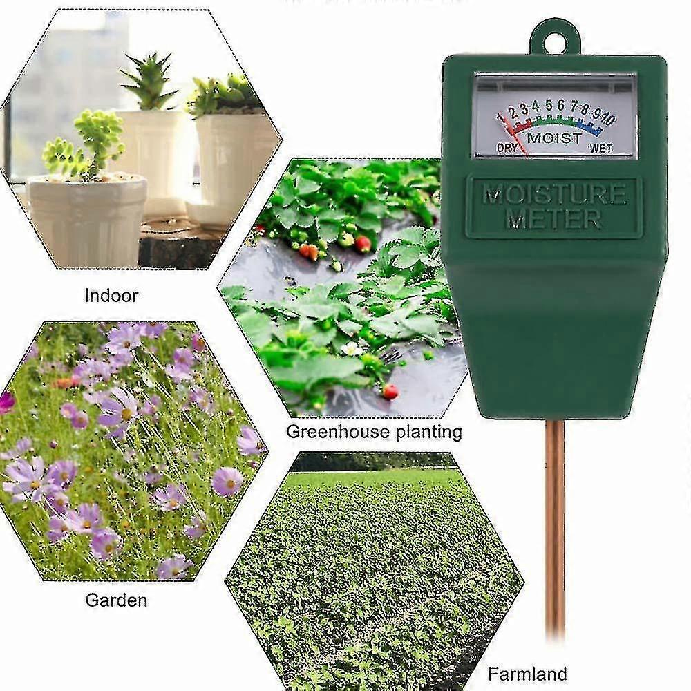 Garden Soil Moisture Tester Humidity Plant Flower Hygrometer Meter ...