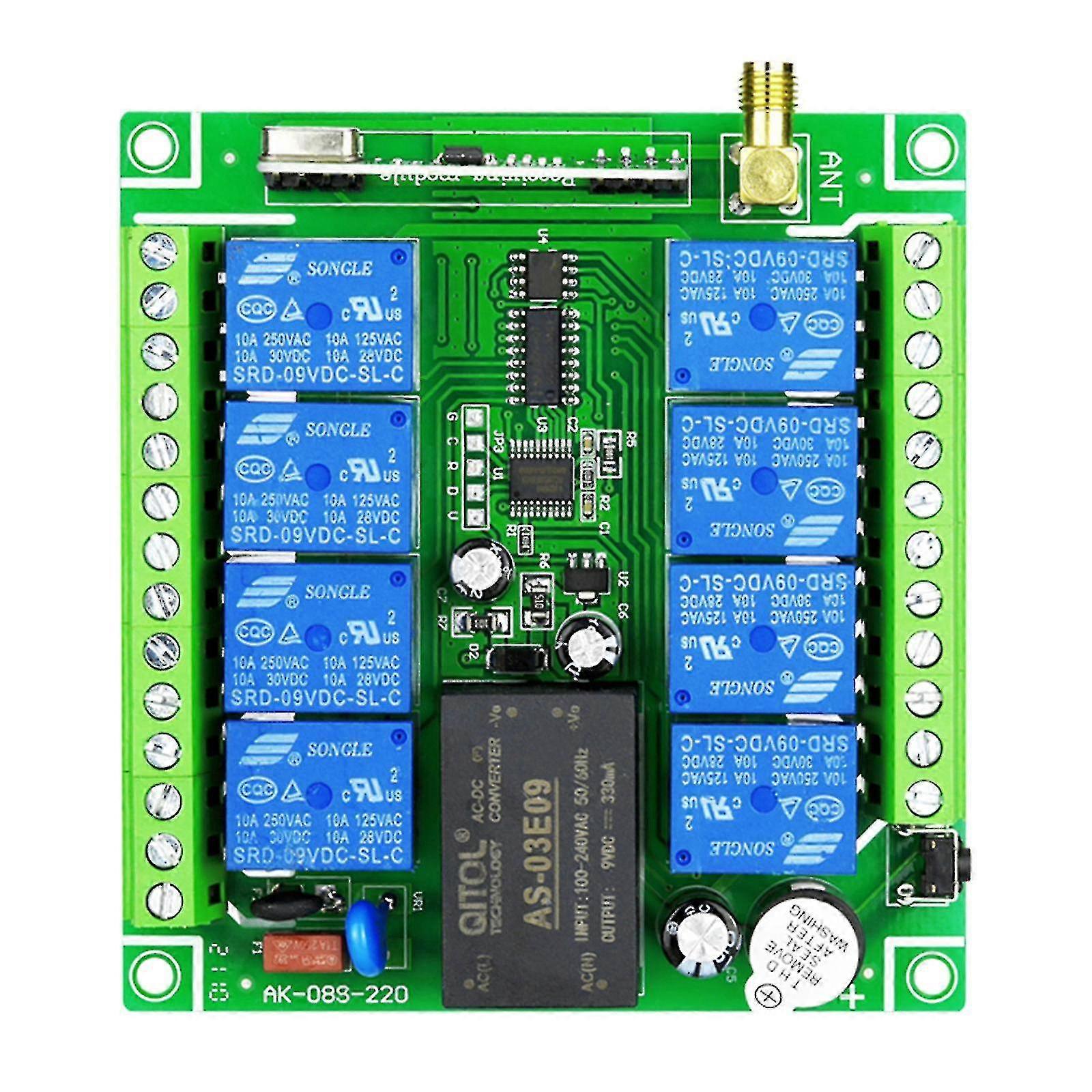 Industrial Remote Controller Switches Radio Control 8 Channels Ac220v ...