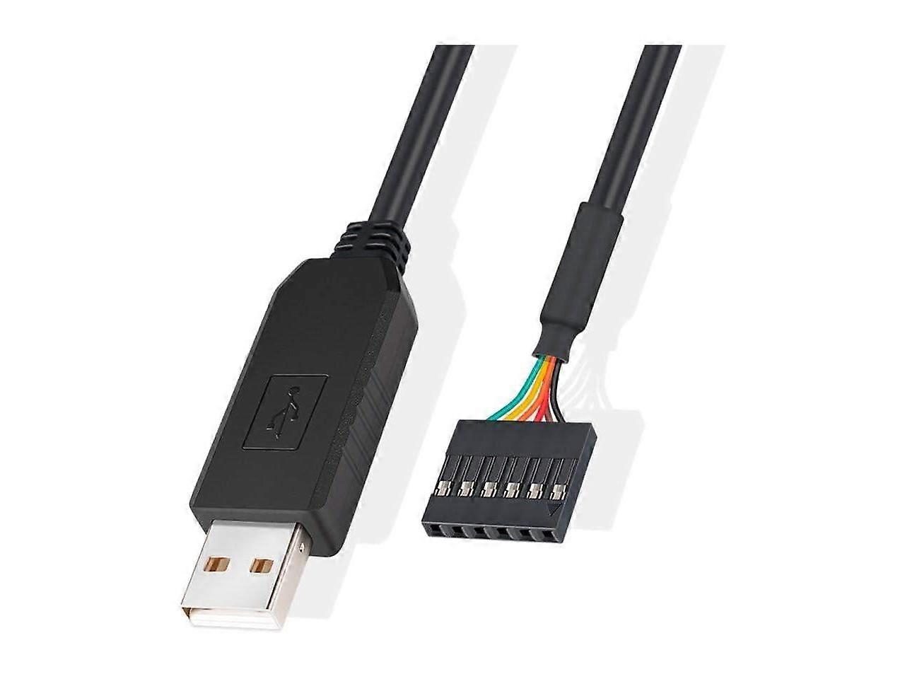 FTDI USB to TTL Serial 3.3V Adapter Cable 6 Pin 0.1 inch Pitch Female ...