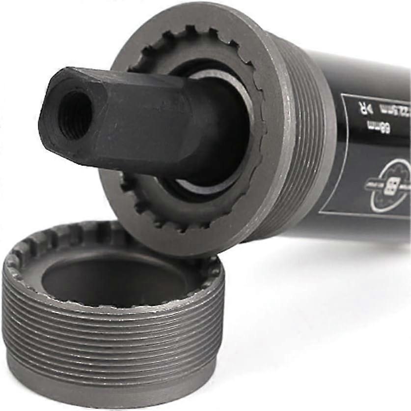 Bottom Bracket,Bicycle Bottom Axle 68mm Bicycle Threaded Bottom Bracket for Square Tapered ...