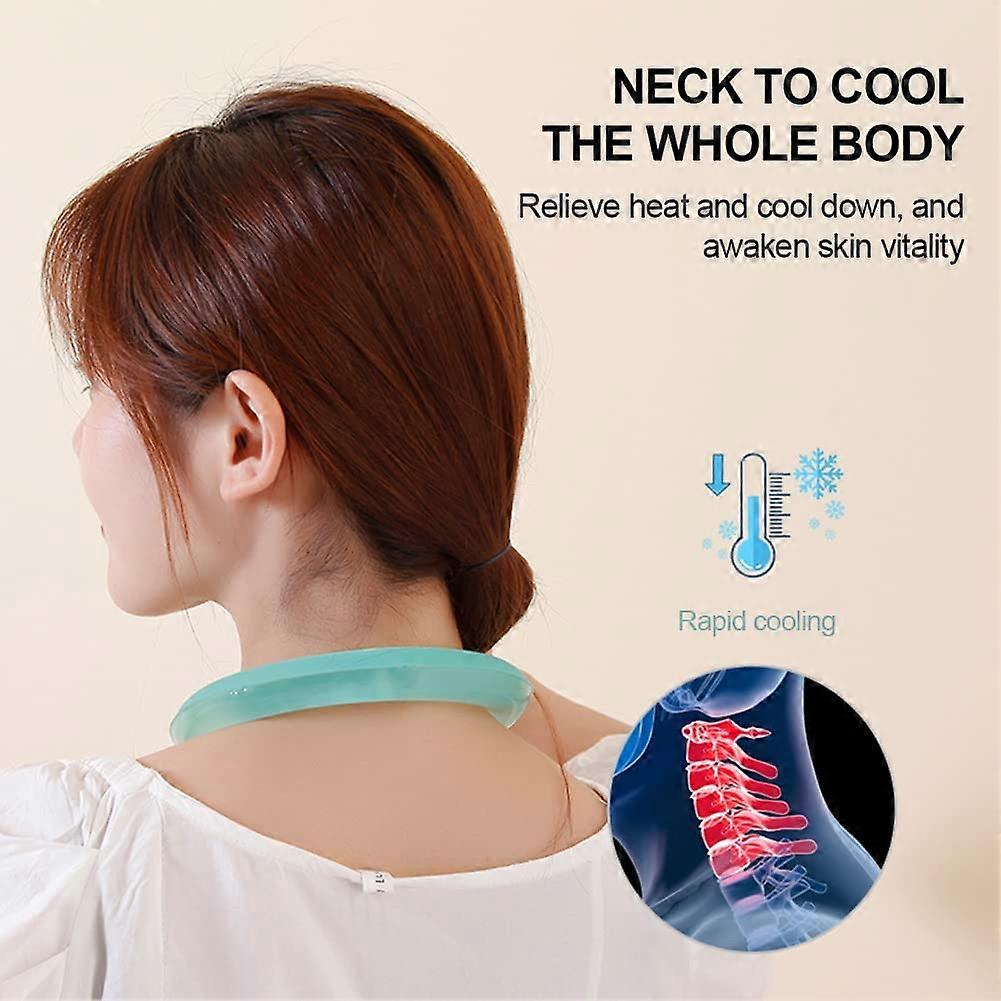 Neck Cooling Tube, Wearable Cooling Neck Wraps, Reusable Neck Cooler ...