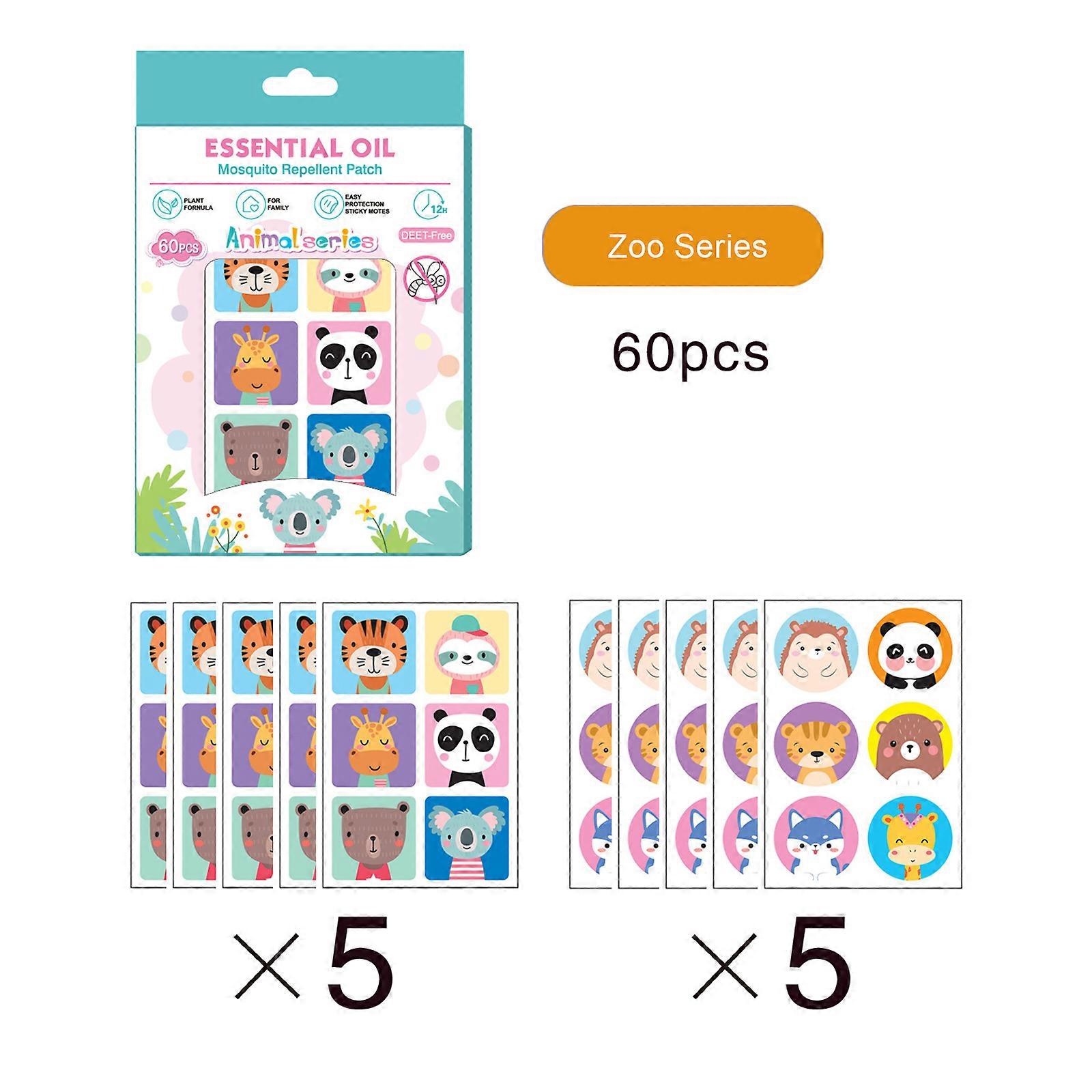 60Pcs Mosquito Patches Stickers for Kids Adults Toddlers Free Insect ...
