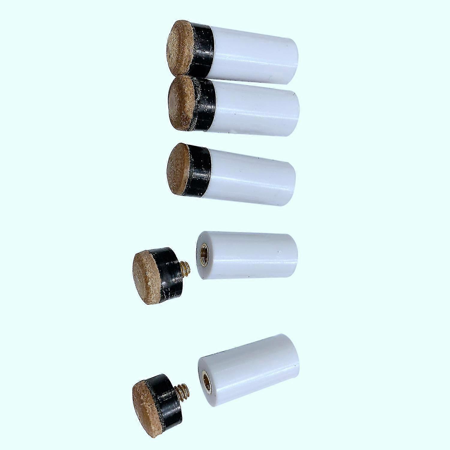 20sets Billiard Cue Tips With Pool Cue Stick Ferrules 12mm Billiard ...