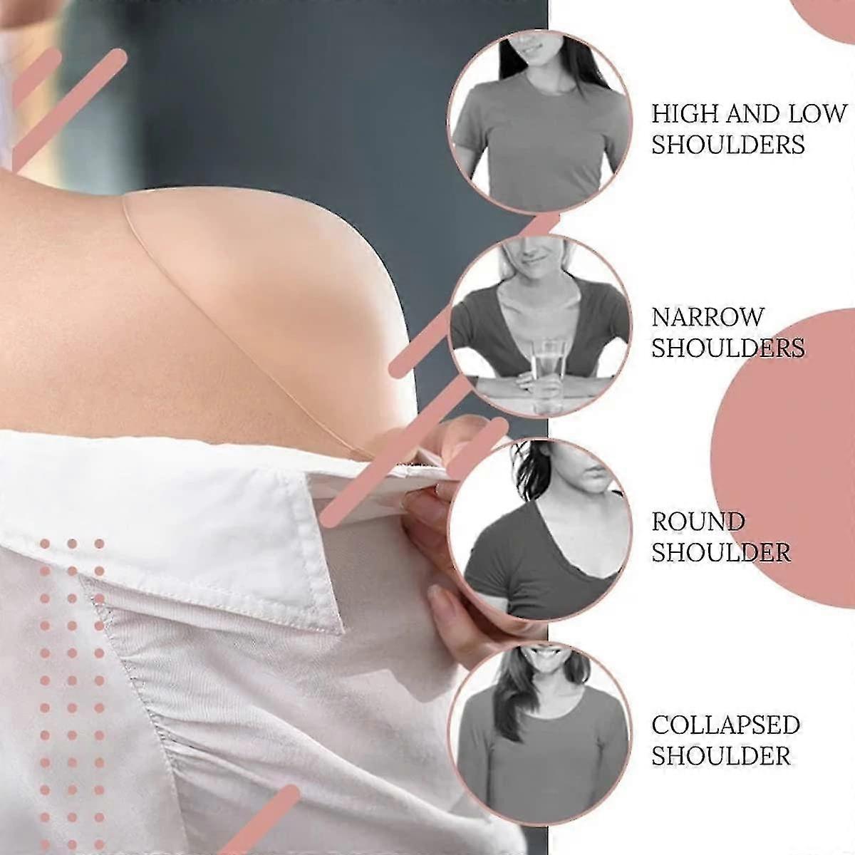 Silicone Shoulder Pads, Invisible Breathable Shoulder Strap Pad Anti ...
